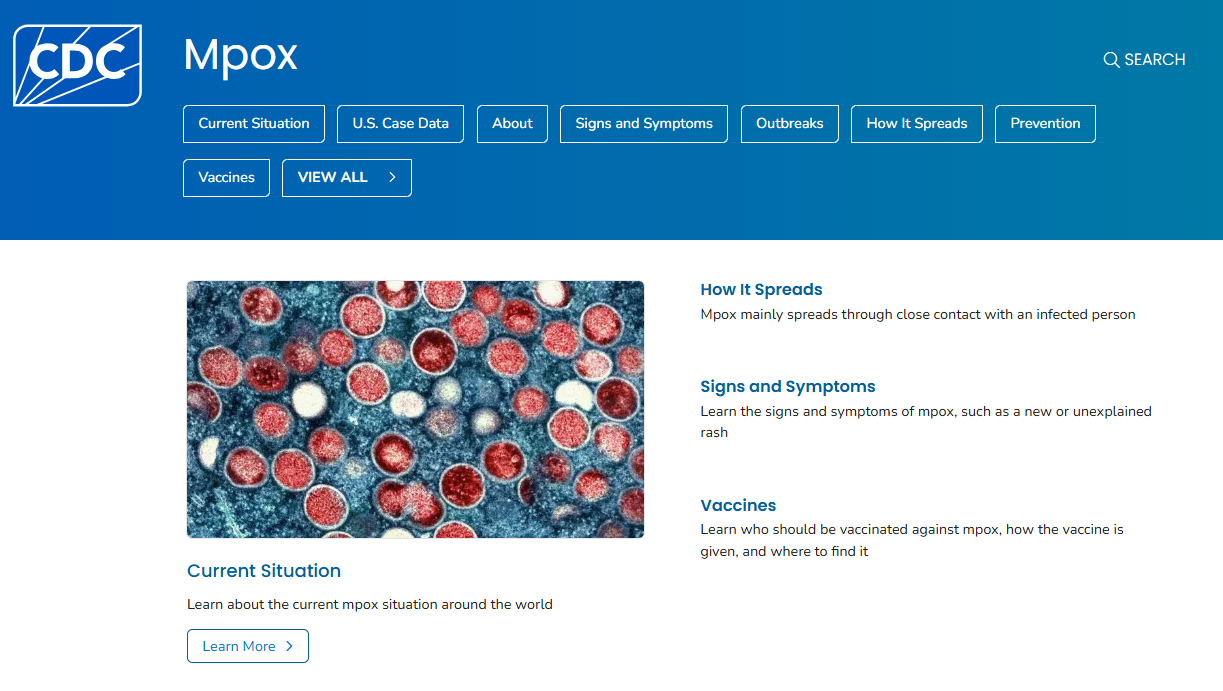 Factsheet: Comprehensive Mpox Resources | Vaccine Resource Hub